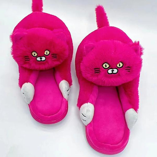 Cuddly Cat Winter Slippers – Barkermeow