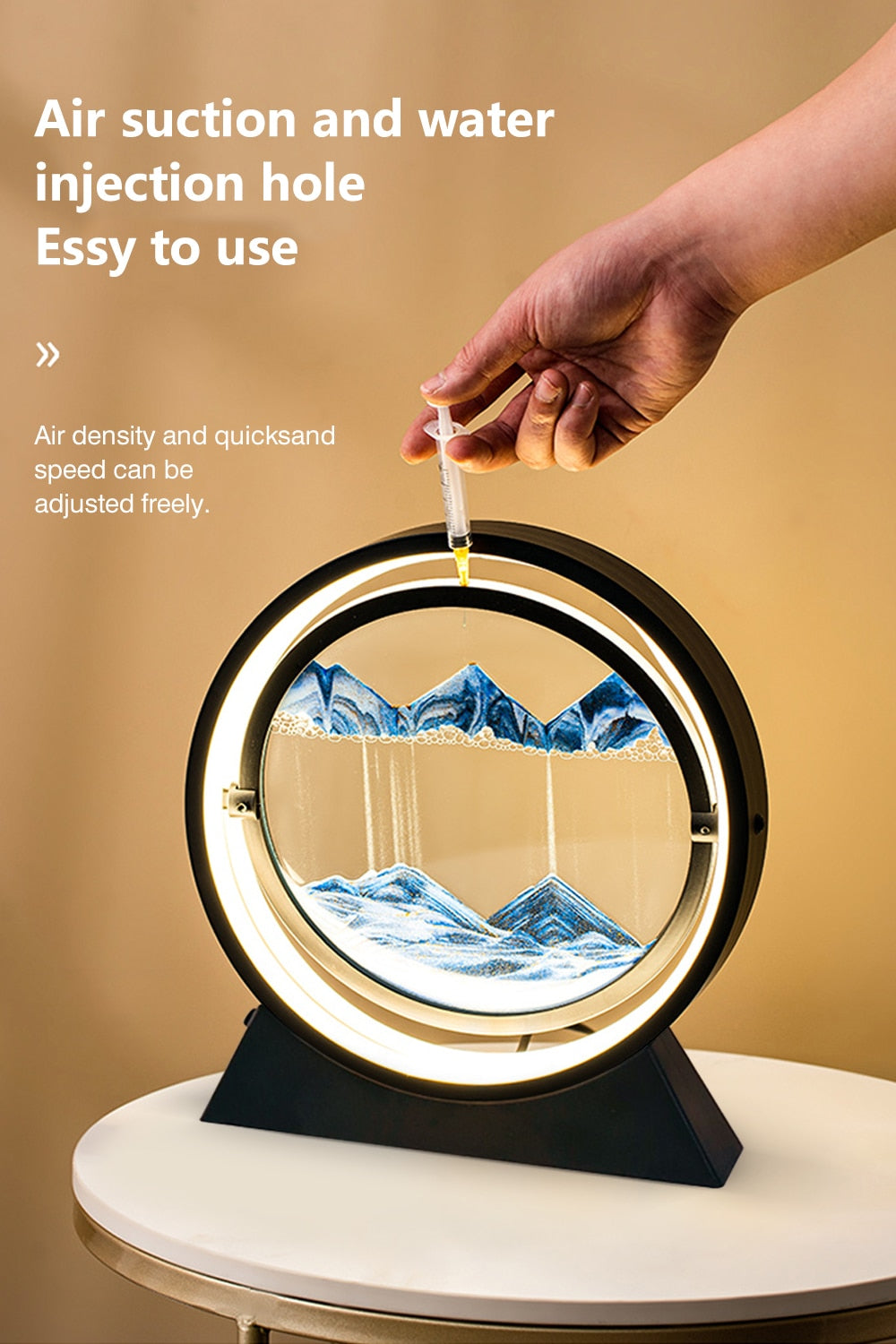 Moving Sand Art ( LED COMBO) – Barkermeow