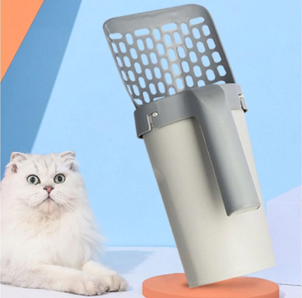 Premium Integrated Cat Litter Scoop – Barkermeow