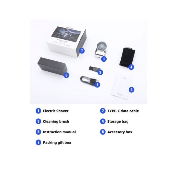 ZAO Mini Portable Electric Shaver – Barkermeow