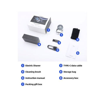 ZAO Mini Portable Electric Shaver – Barkermeow