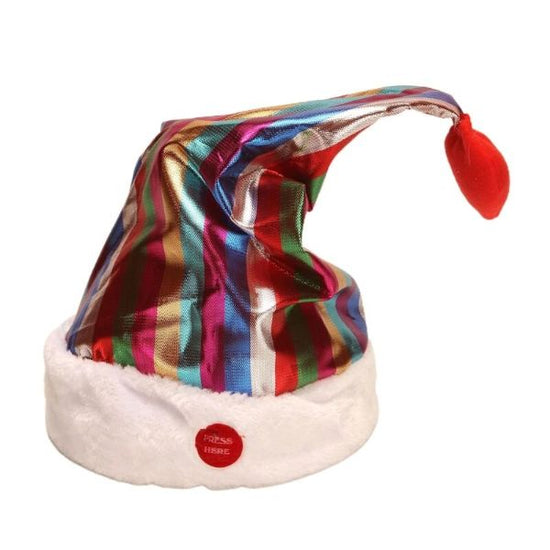 Dancing Christmas Santa Electric Hat – Barkermeow