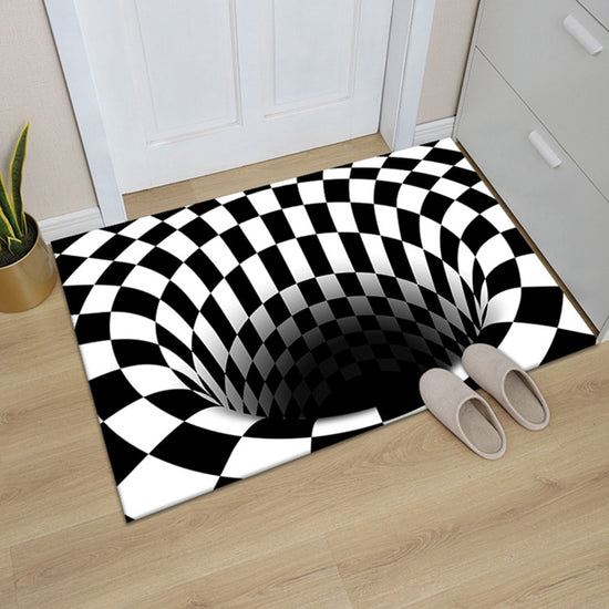 3D Optical illusion Carpet – Barkermeow
