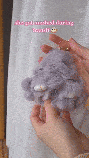 Rabbit Plush Key Chain Bag Pendant – Barkermeow