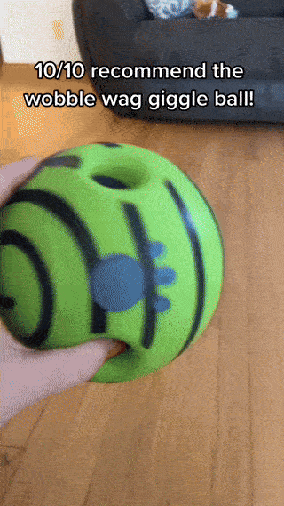 2023 Wobble Gag Giggle Ball Dog Toy – Barkermeow