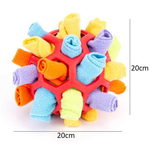 Dog Snuffle Ball Toy – Barkermeow