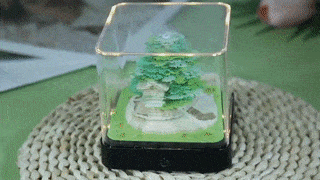 Sakura Tree & Mushroom Calendar Memo 2024 – Barkermeow