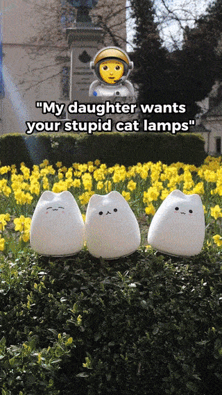 GlowMeow Cat Lamp – Barkermeow