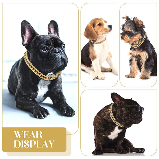 Cuban Link Gold Dog Chain – Barkermeow