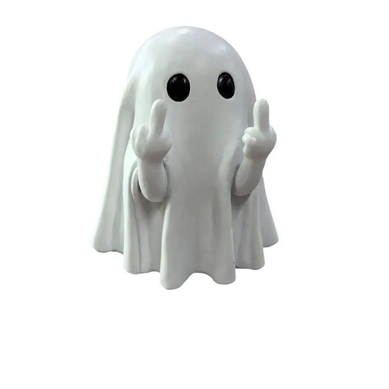 Middle Finger Ghost Statue – Barkermeow