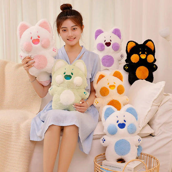 Doodle Meow Cat Plush Doll – Barkermeow