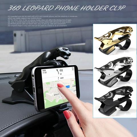 Leopard Dashboard Car Phone Holder – Barkermeow