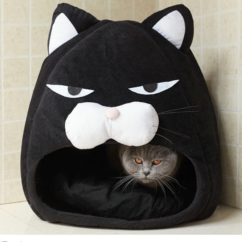 Duffy™ The Cat House Bed – Barkermeow