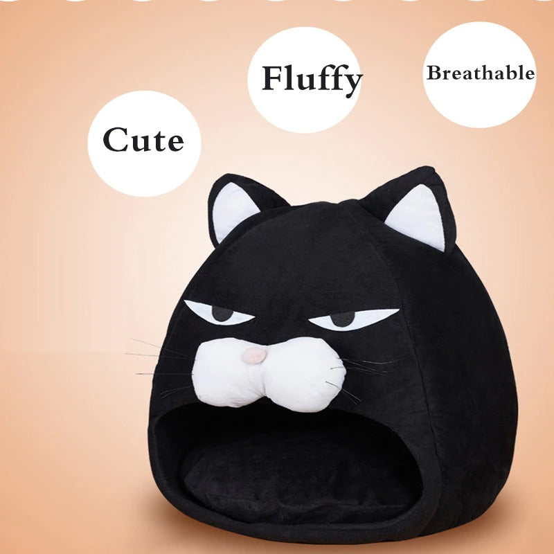 Duffy™ The Cat House Bed – Barkermeow